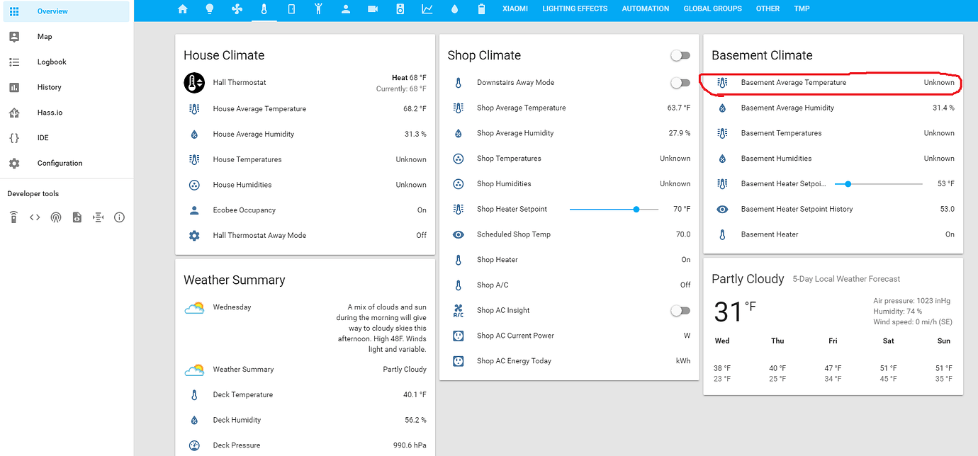 Min_max platform --> Mean showing "unknown" - Home Assistant Community