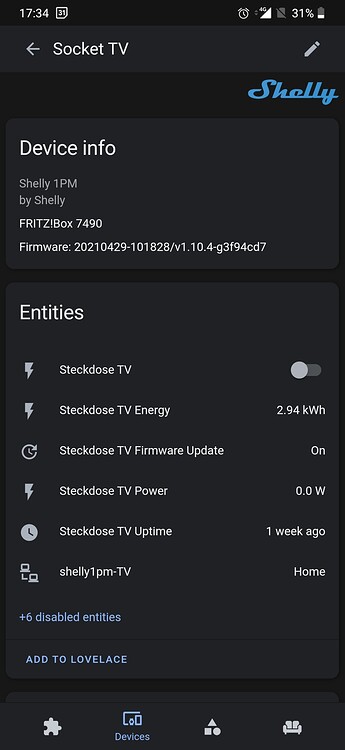 Shelly Integration => list Shelly IP Adresses - Feature Requests - Home ...