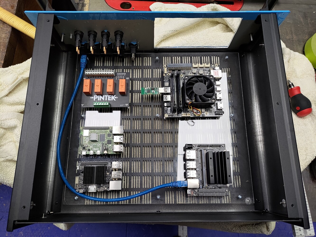 New rack mount case for my home setup - Share your Projects! - Home ...