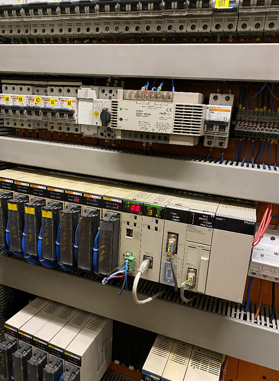 Software gateway: Old Omron PLC CS1 with ethernet card (ETN21) and ...