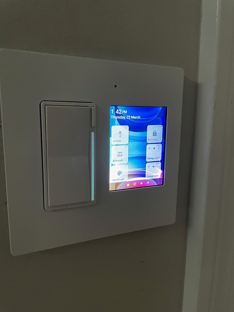 New spin on HA switch plate interface - Share your Projects! - Home ...