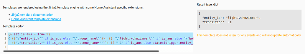 Create A Dictionary With Dynamic Structure With Templating Configuration Home Assistant