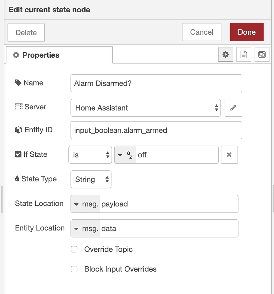 Please explain how to implement Input Booleans with Node Red - Node-RED - Home Assistant Community