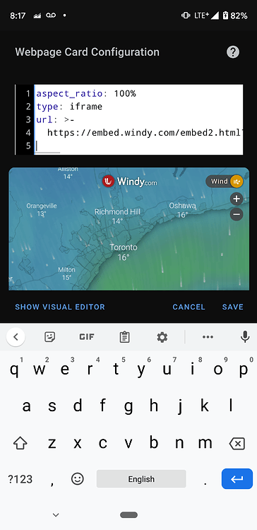 Add an active Weather Radar Map - Share your Projects! - Home Assistant ...