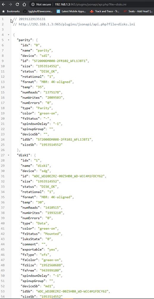 Unraid JSON API - Share your Projects! - Home Assistant Community