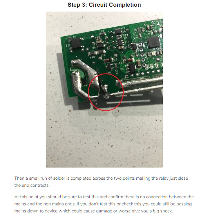Modded Sonoff - Using the on board relay as switch for any circuit ...