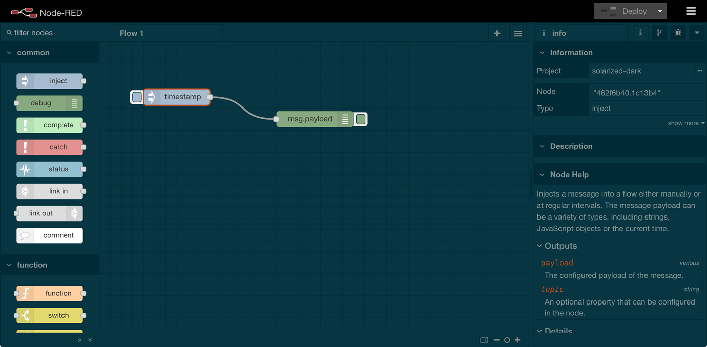 Finally a beautiful dark theme for Node-RED - Node-RED - Home Assistant ...