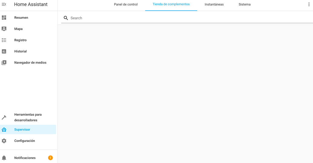 No valid repository for https://github.com/home-assistant/addons ...