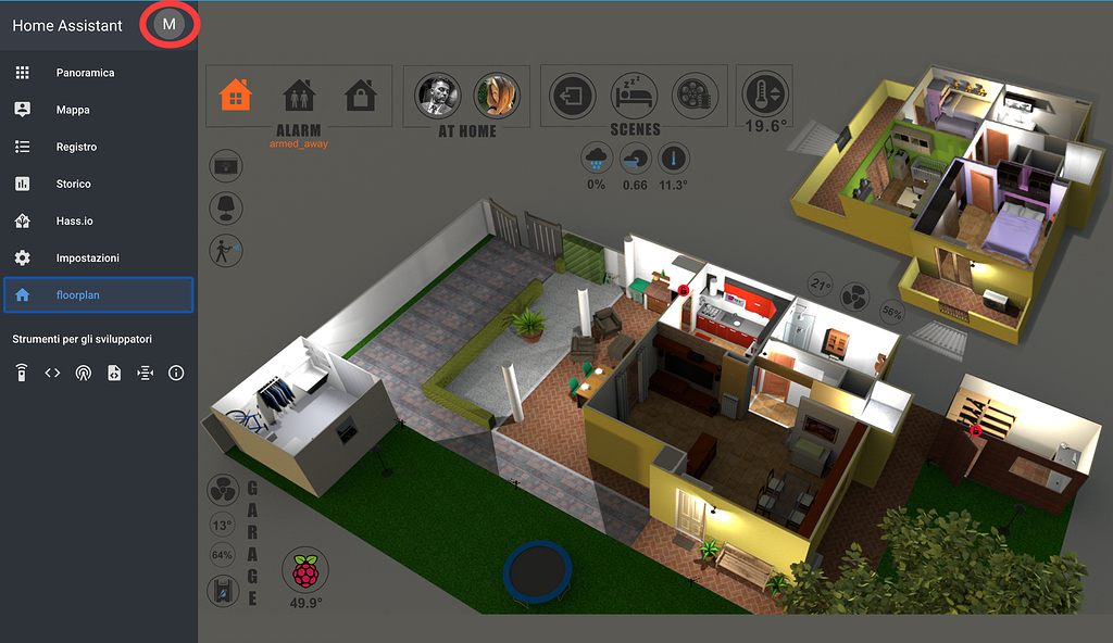 Button to hide the side menu - Frontend - Home Assistant Community