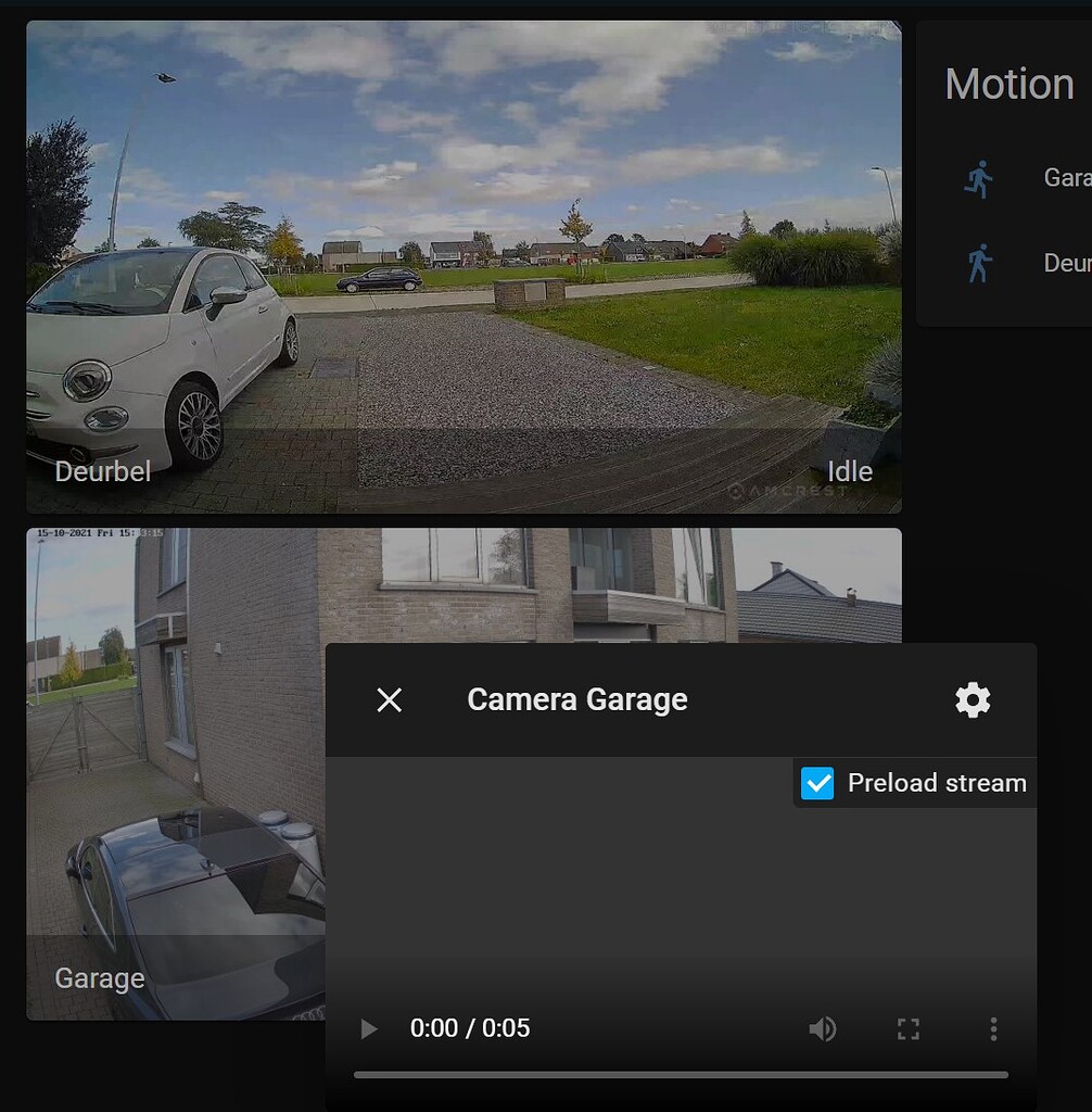 Onvif Camera Not Playing When Clicking It Open Configuration Home Assistant Community