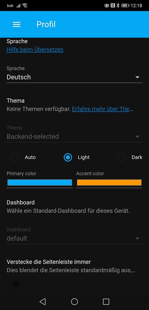 Cant Get Rid Of Dark Mode Configuration Home Assistant Community