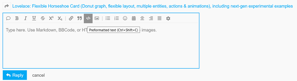 Lovelace: Flexible Horseshoe Card (Donut graph, flexible layout ...