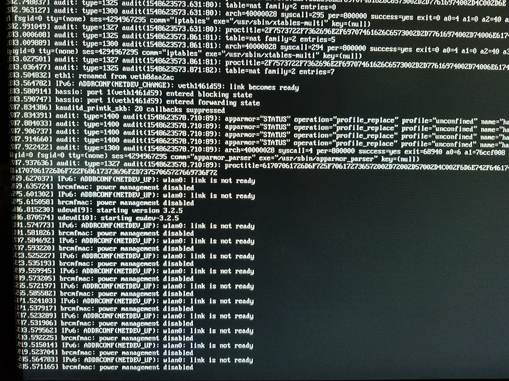 Hassio Install Hangs Up Home Assistant Os Home Assistant Community