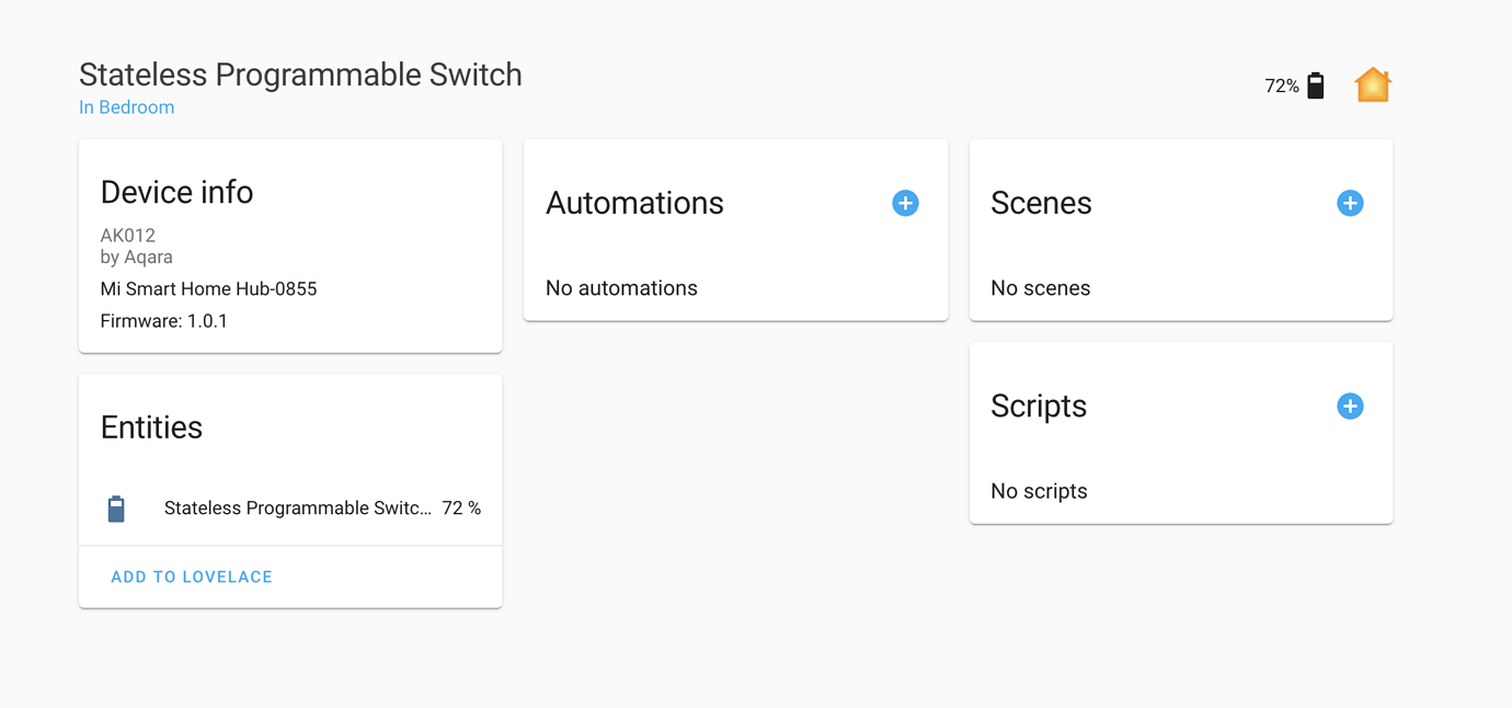 Xiaomi wireless switch - Third party integrations - Home Assistant ...