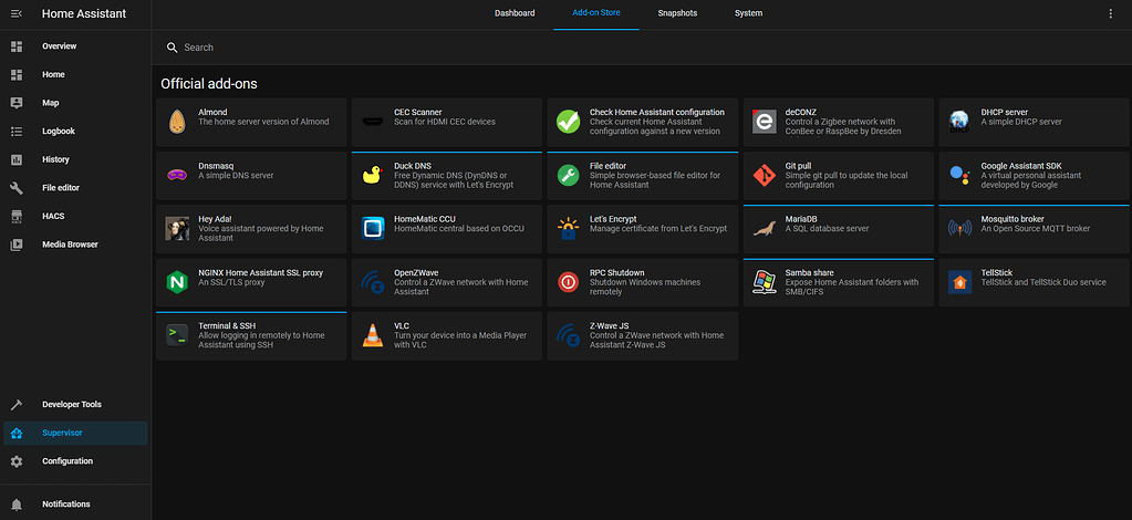 Home Assistant Blue No community add ons visable - Configuration - Home ...