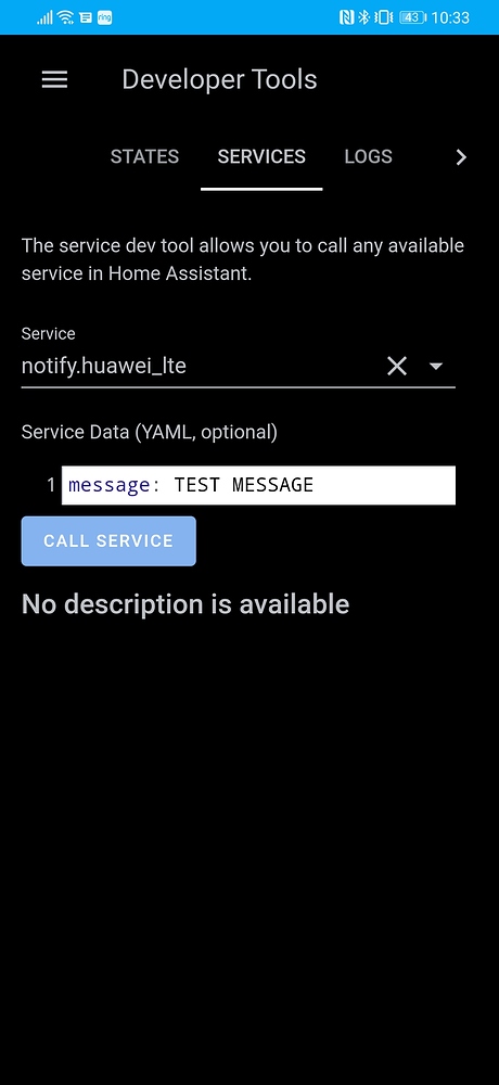 Huawei_lte notification sms HOWTO - Home Assistant Community
