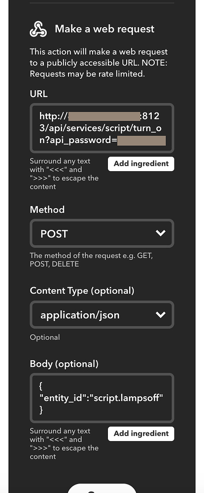 Trigger Script From Ifttt Configuration Home Assistant Community