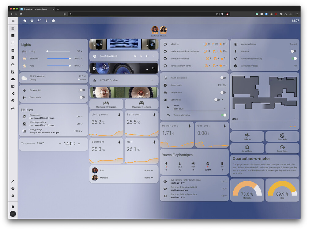 iOS Dark and Light Mode with easy background change - A theme pack ...