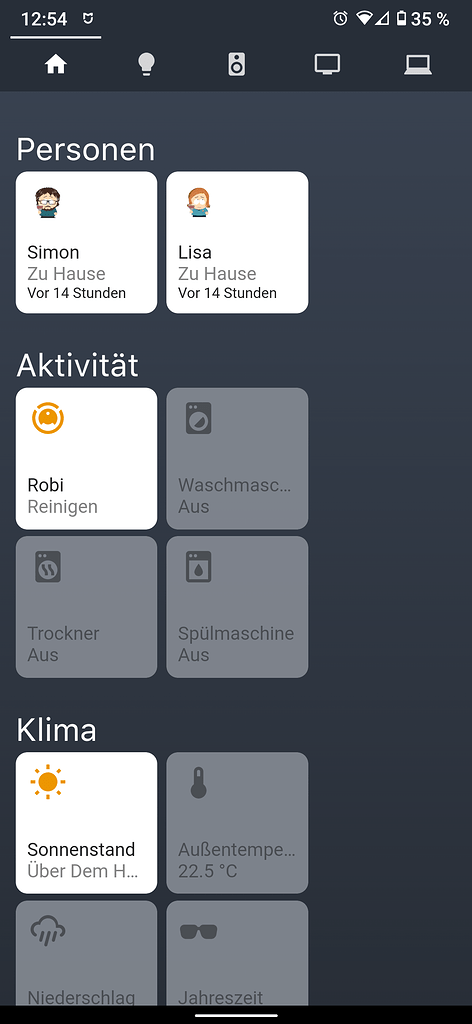 Screen utilization mobile app vs. mobile browser - Home Assistant ...