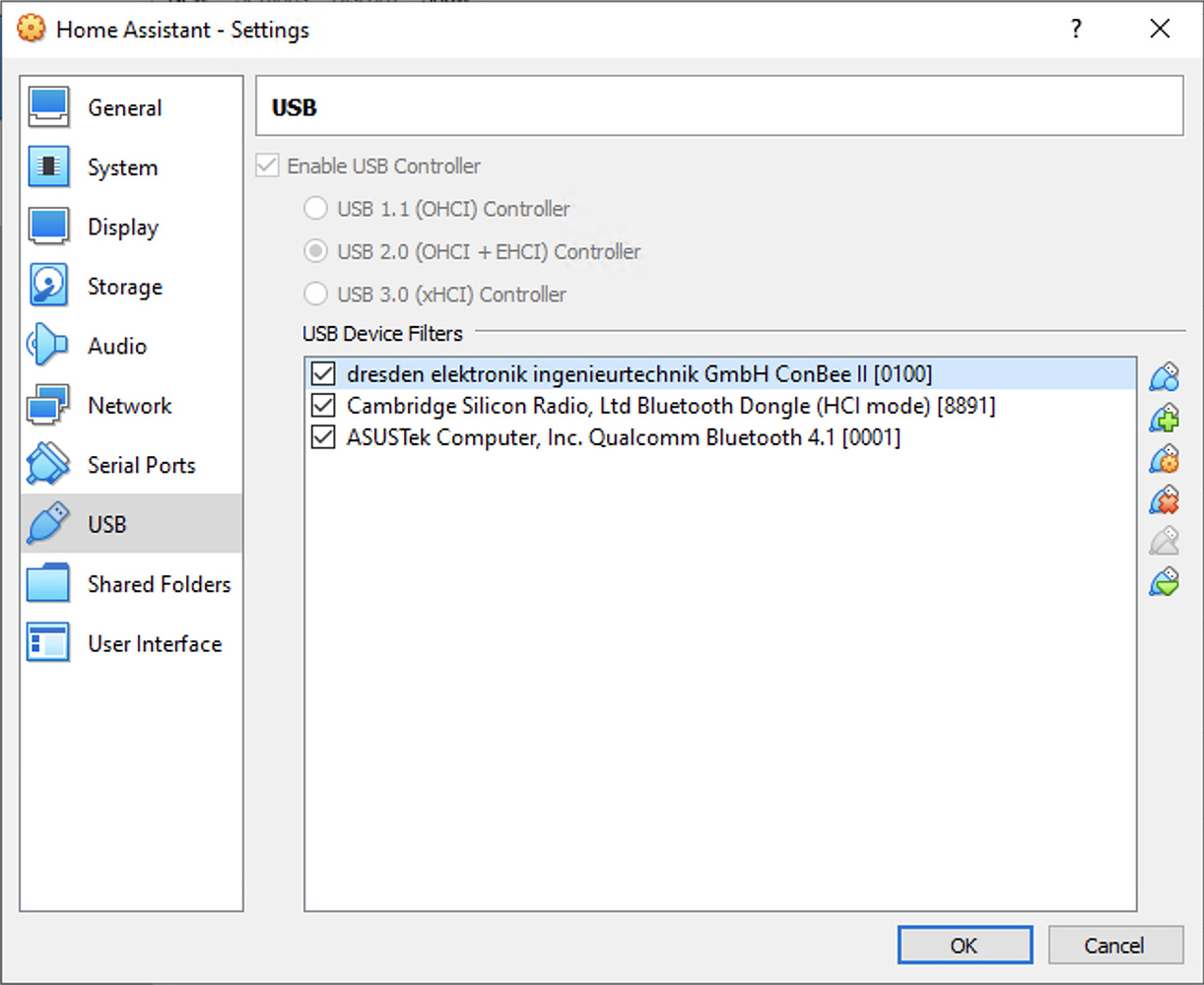 Will Bluetooth devices work with HA on a VirtualBox VM under Windows? - Configuration - Home ...