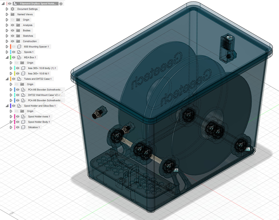 3D Printer Dashboard for Octoprint, Enclosure and Dry Box Information - Share your Projects ...