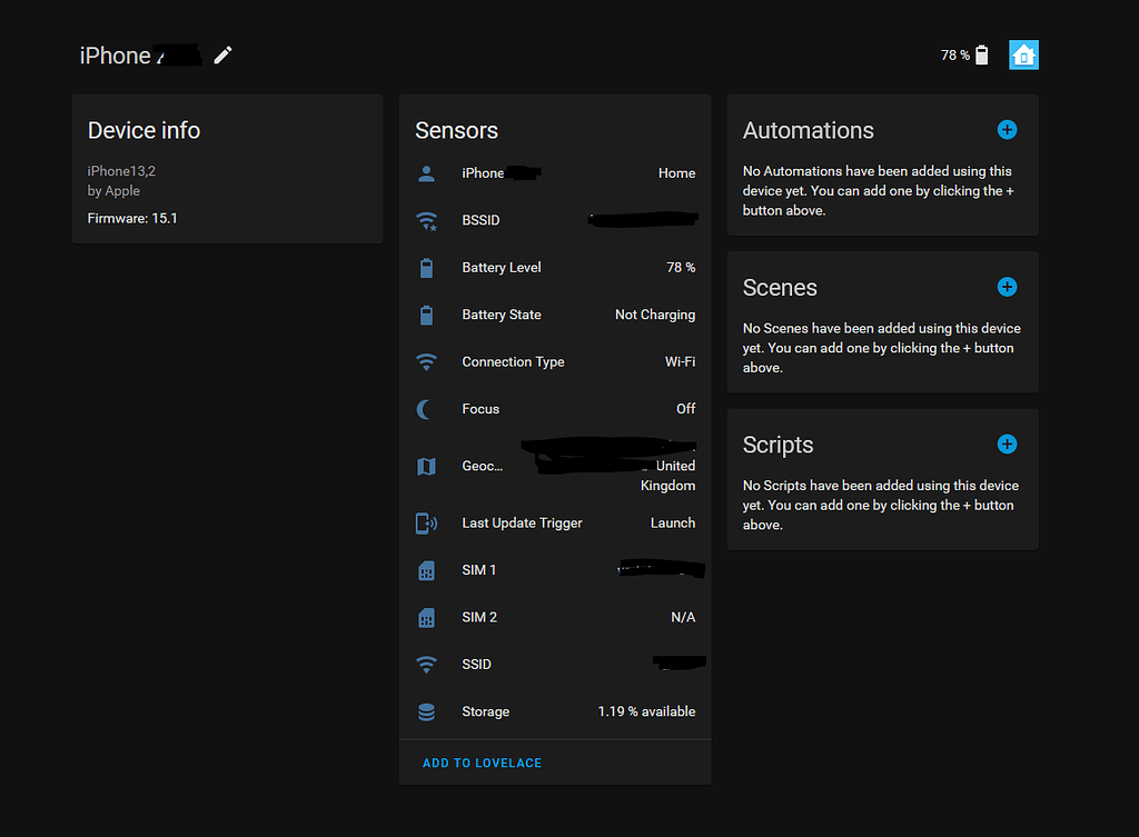 Phone location not showing on map view with HA App - Configuration ...