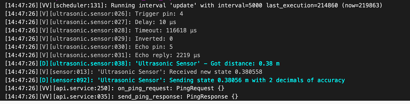 Ultrasonic UART sensor - Page 2 - ESPHome - Home Assistant Community