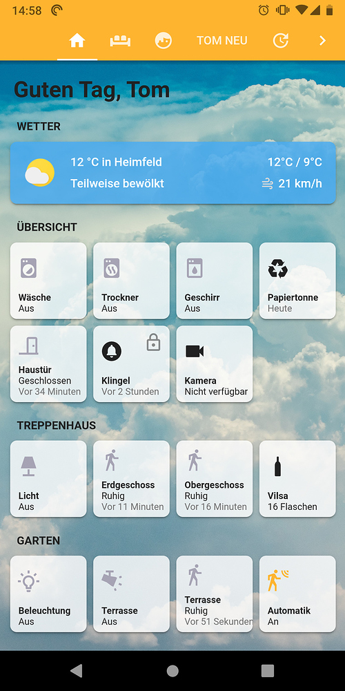 Show me your vertical/mobile interfaces! - Dashboards & Frontend - Home ...