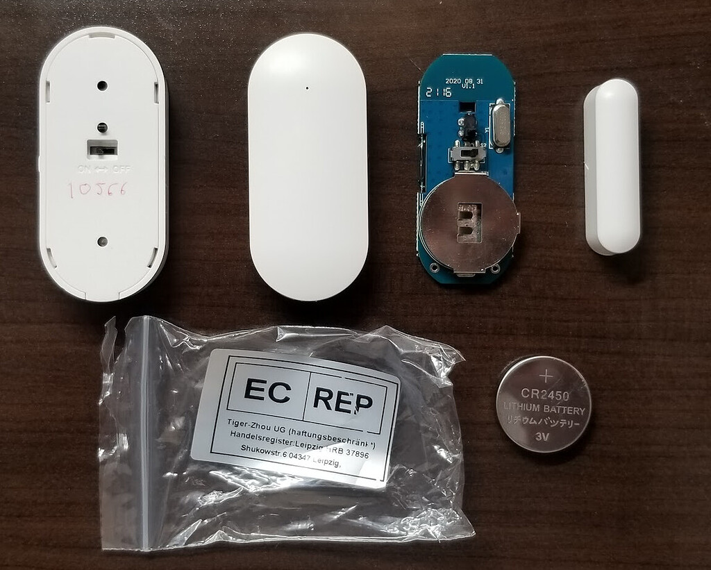 433MHz door contacts communications protocol - Hardware - Home ...