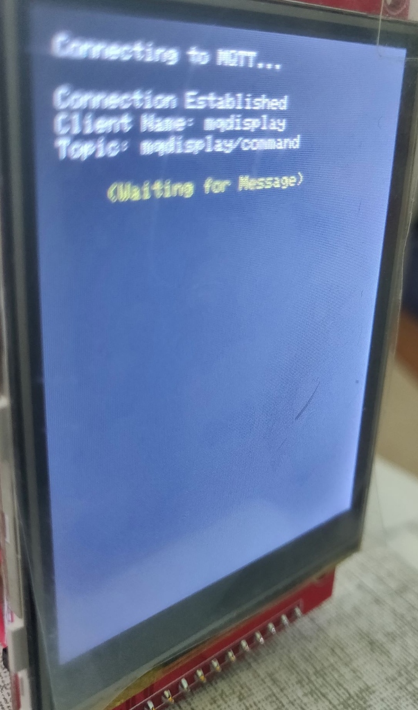 Esp8266 Mqtt Json Tft Message Display With Home Assistant Auto Discovery Share Your Projects