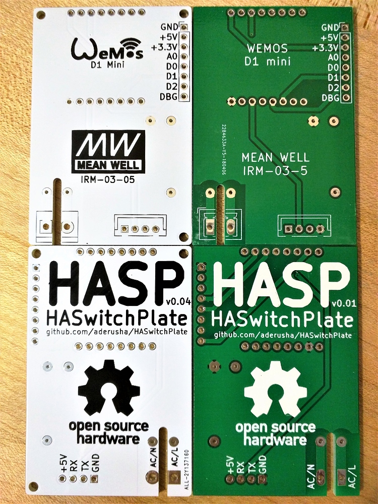 HA SwitchPlate HASPone: DIY In-Wall Touchscreen Home Assistant ...