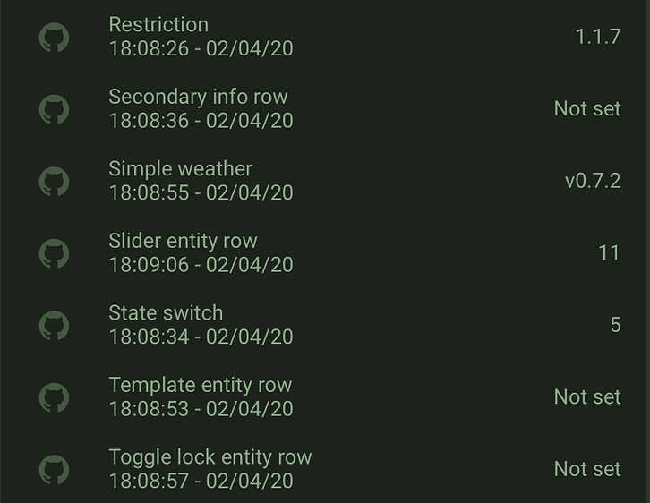 🔹 Template Entity Row Put Templates In An Entities Row Dashboards And Frontend Home