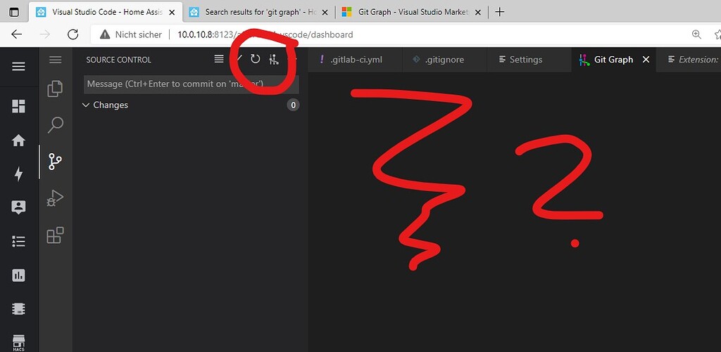 Git Graph Not Working In VSCode Configuration Home Assistant Community