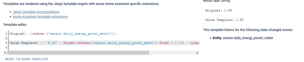 Formatting a number with 2 decimal base 0.05 - Configuration - Home ...