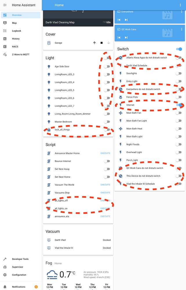 Lovelace and hiding entities - Frontend - Home Assistant Community