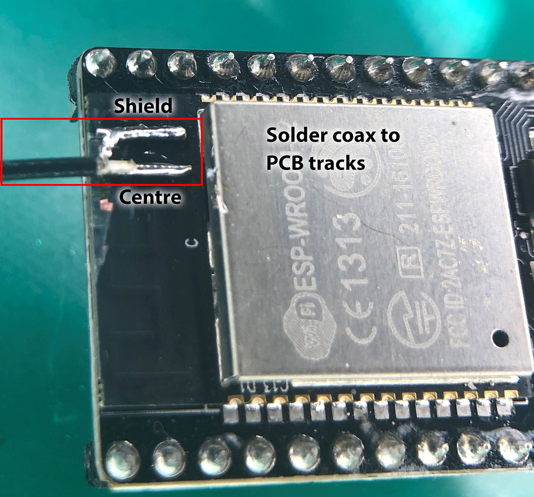 How to add an external antenna to an ESP board - ESPHome - Home ...