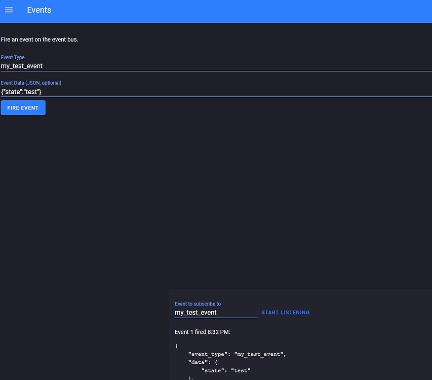Seeing The Events On The Event Bus Configuration Home Assistant Community