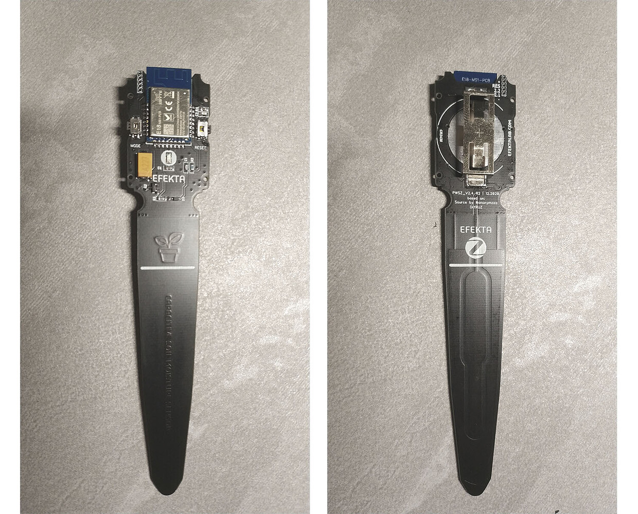 Zigbee flowerpot and plant sensors for soil moisture + light ...