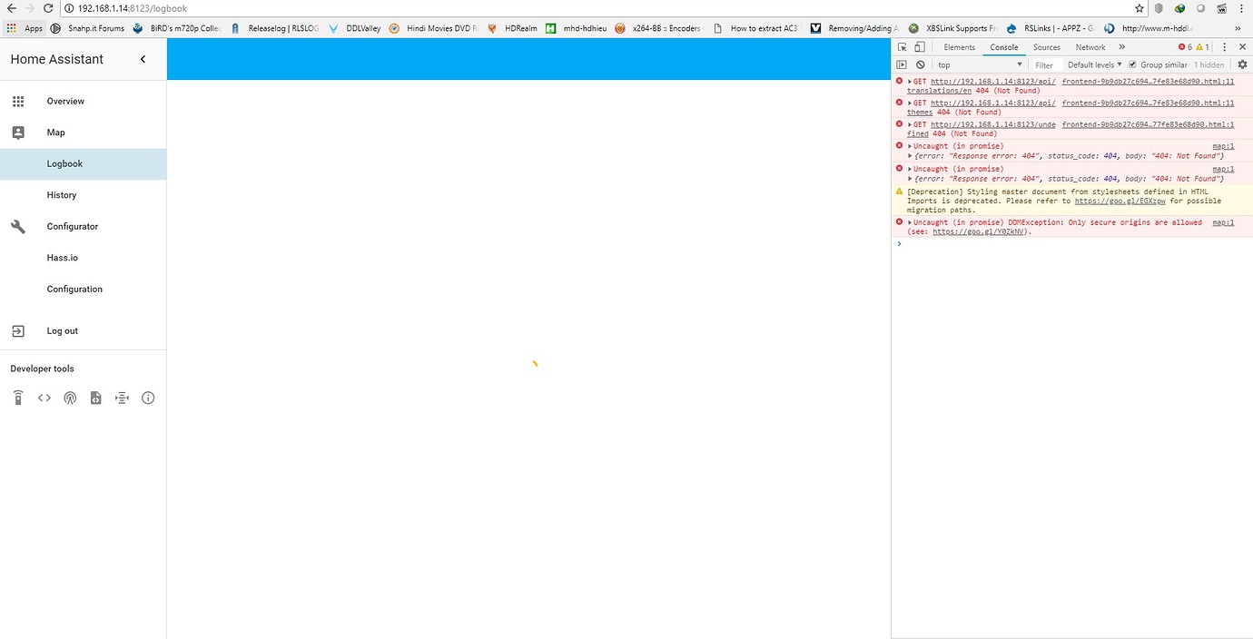 Hass.io dashboard partially working after update! dashboard loading issues - Home Assistant OS ...