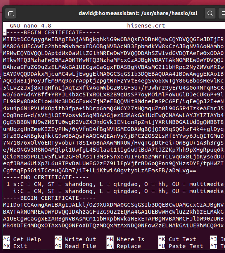 Hisense TV Control - Configuration - Home Assistant Community