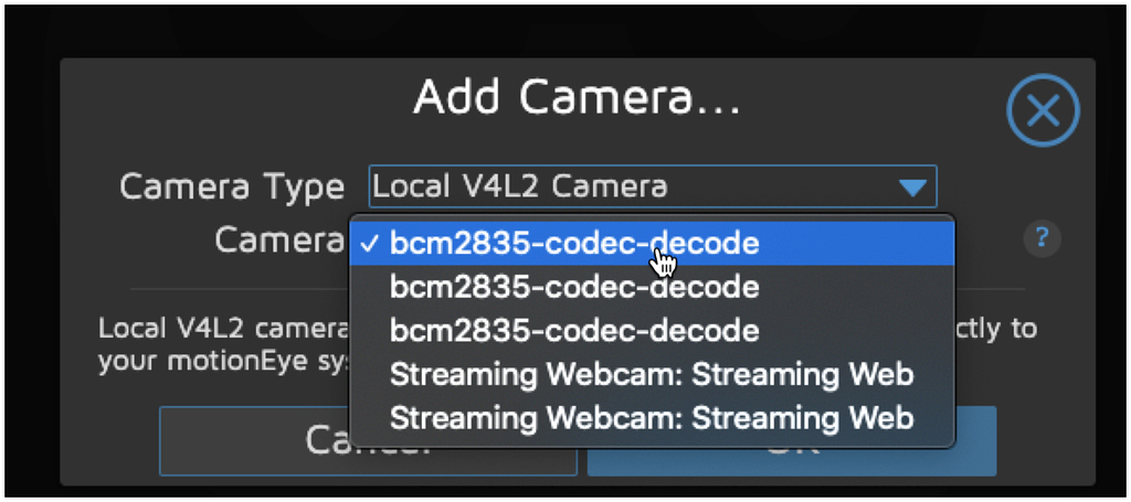 Camera recognized but /dev/video not there - Configuration - Home ...