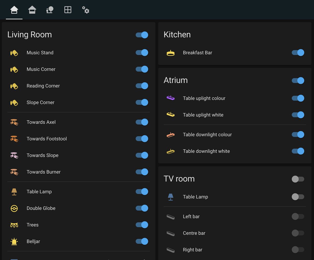 Created custom colorizable hue icons as a lovelace resource - Share ...