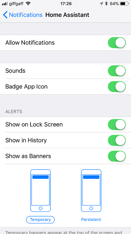 IOS actionable notifications only work when app open? - Configuration ...
