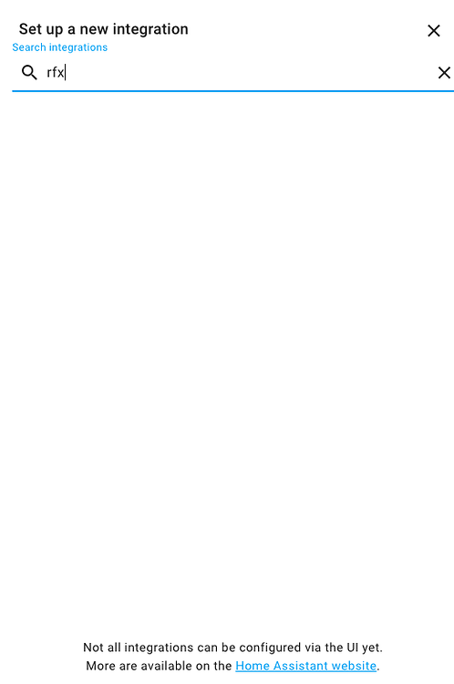 Hiow To Add Rfxcom Integration Configuration Home Assistant Community