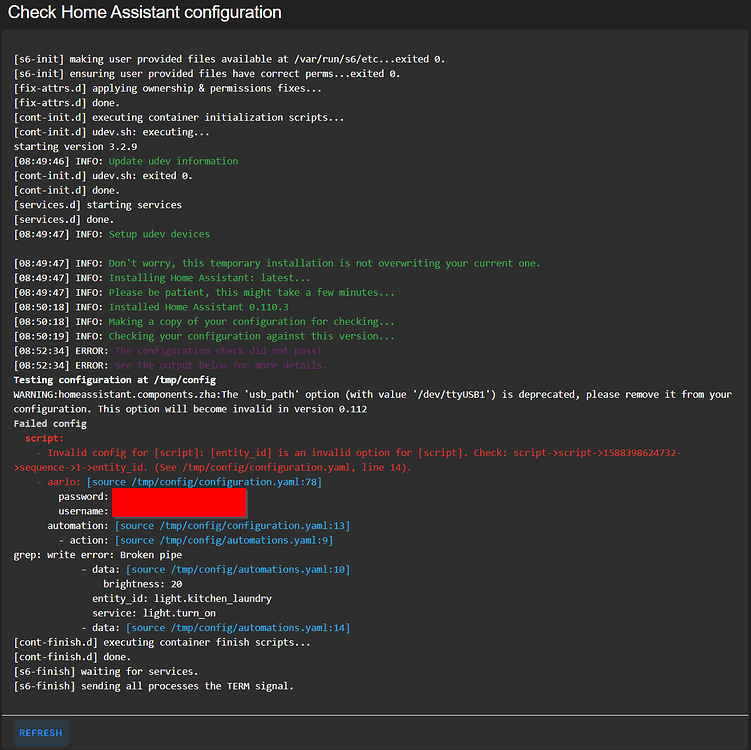 Invalid Config After Update Configuration Home Assistant Community