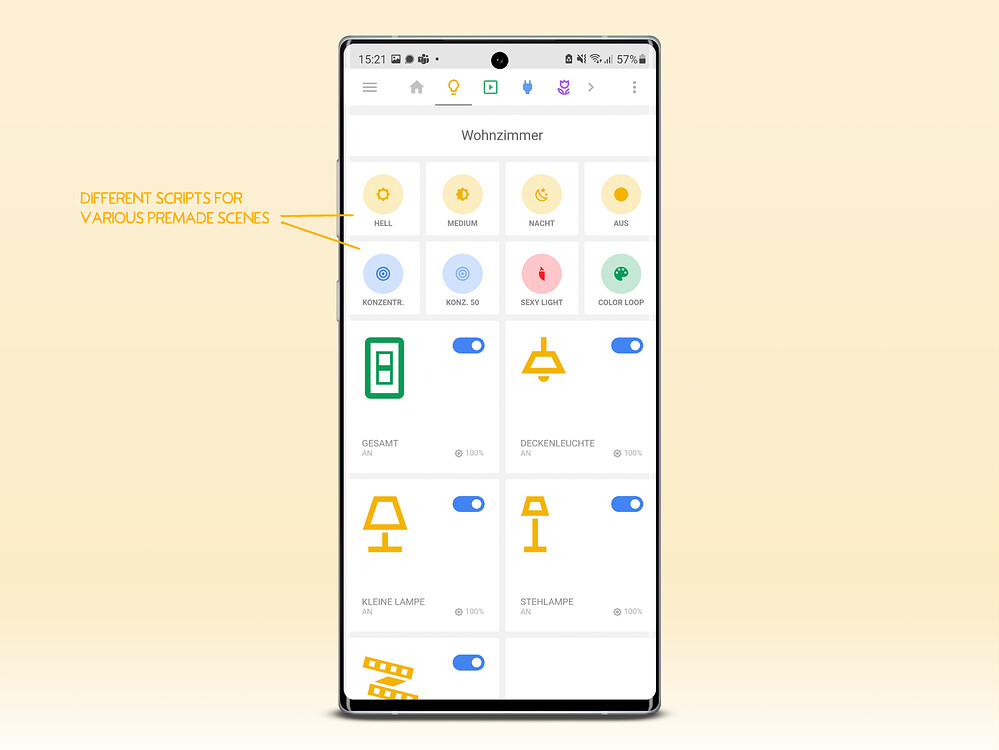 Google inspired Home Assistant on Mobile - Share your Projects! - Home ...