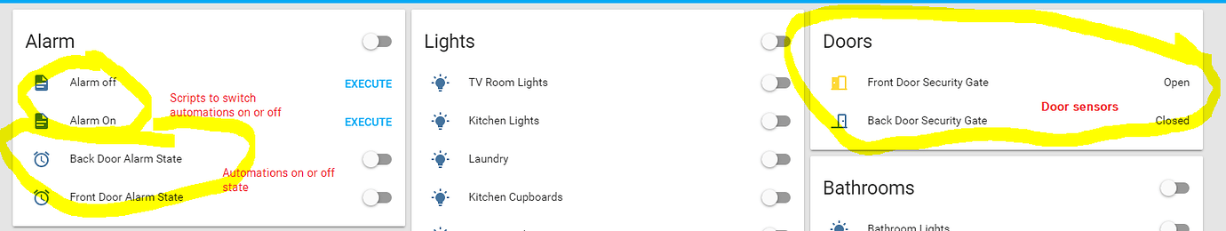 Create a switch that will trigger scripts depending if state is on or off - Configuration - Home ...