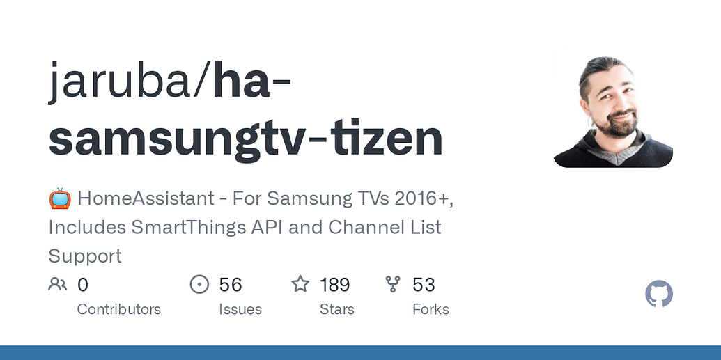 Samsung TV Tizen HACS Integration - Third party integrations - Home ...