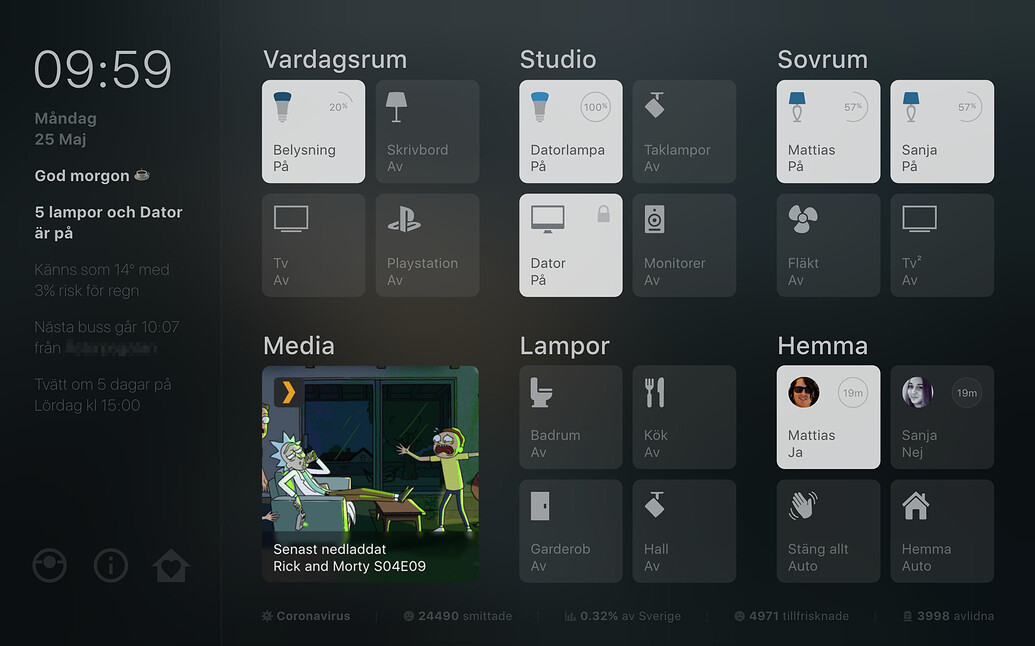  Lovelace UI Minimalist Share Your Projects Home Assistant 