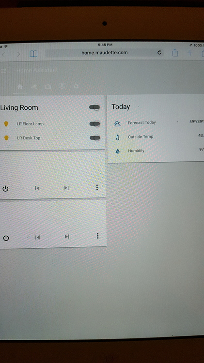 Home page looks weird on mobile - Configuration - Home Assistant Community